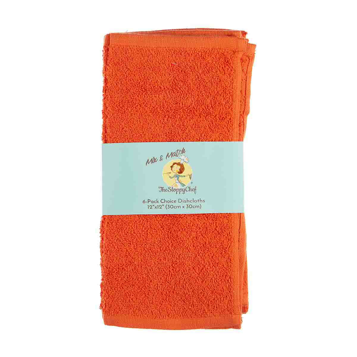 The Sloppy Chef Dish Towels, 6 pack