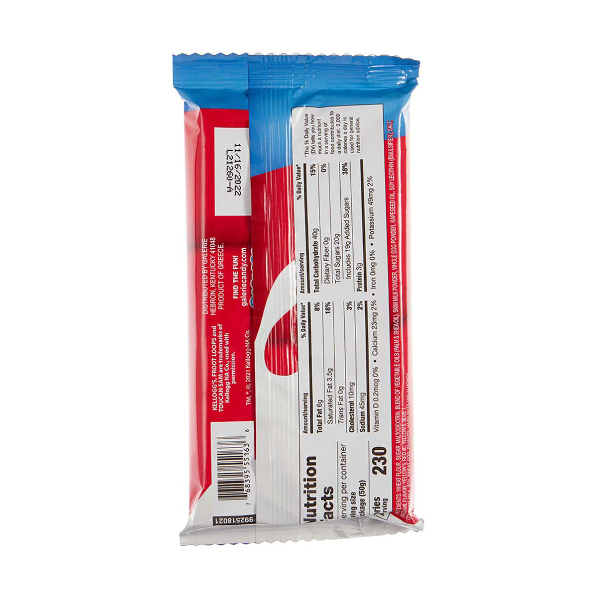 Kellogg's Froot Loops Cereal Wafer Straws, 176 oz (5 Count)