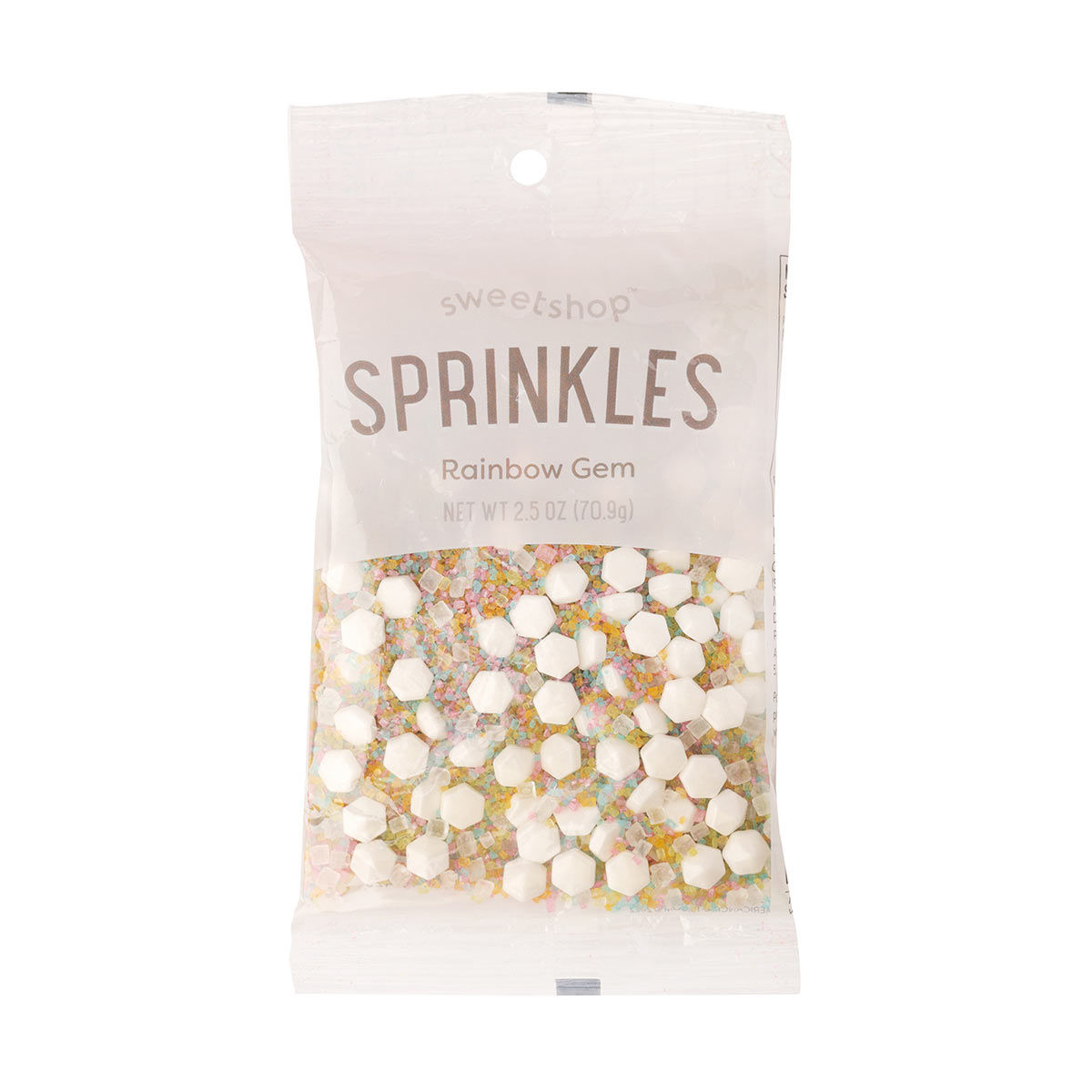 Sweetshop Sprinkles Mix, Rainbow Gem, 2.5 oz