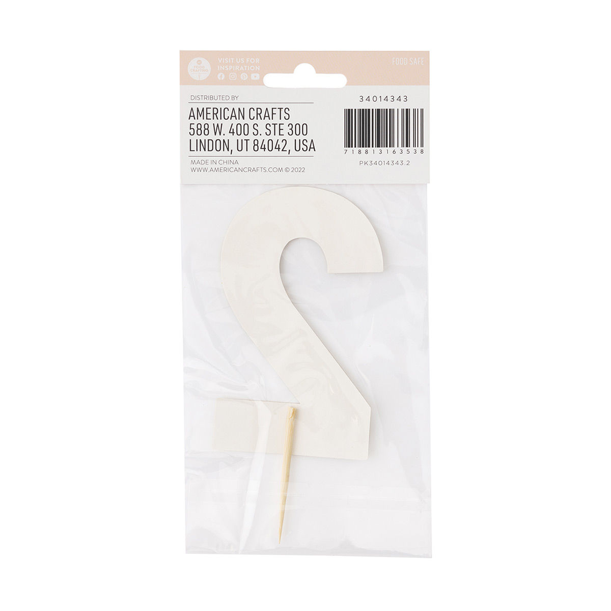 Sweetshop Treat Topper, Number 2