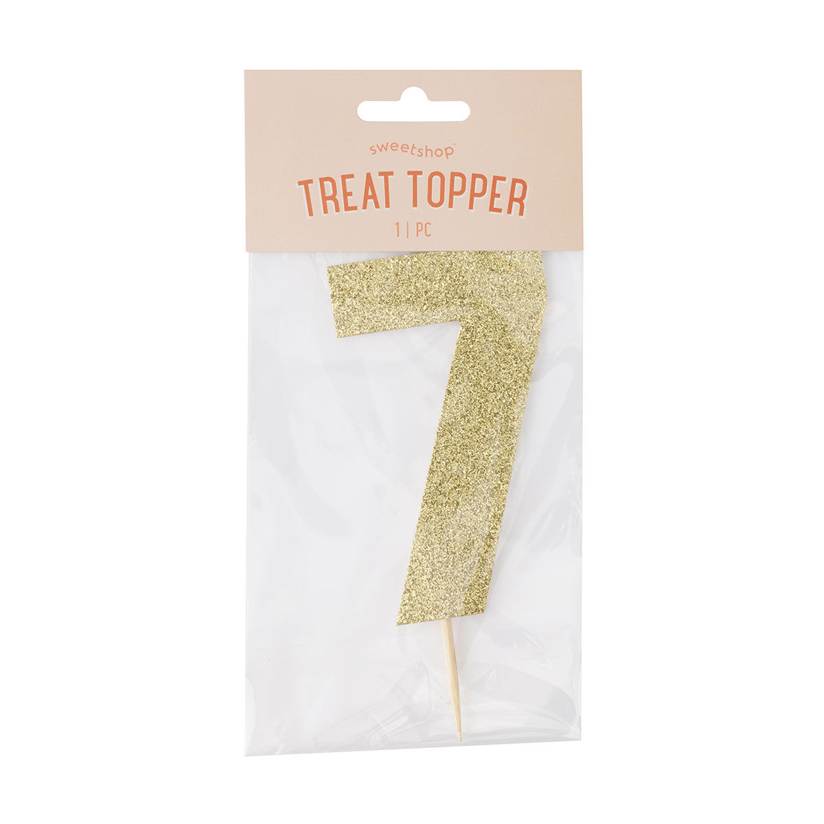 Sweetshop Treat Topper, Number 7