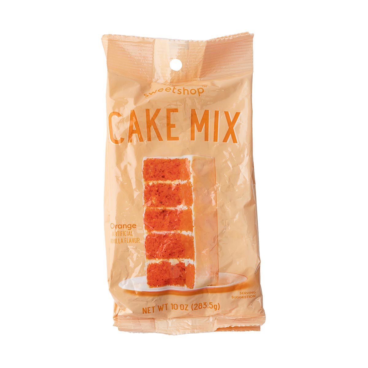 Sweetshop Vanilla Flavor Cake Mix, Orange, 10 oz