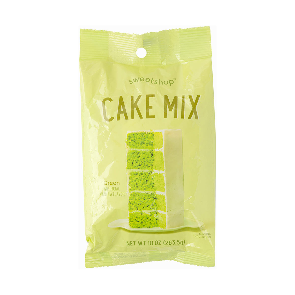 Sweetshop Vanilla Flavor Cake Mix, Green, 10 oz
