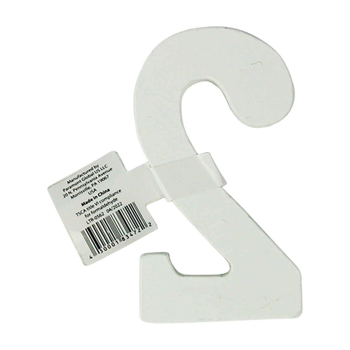 Make Shoppe Wooden Number 2, White