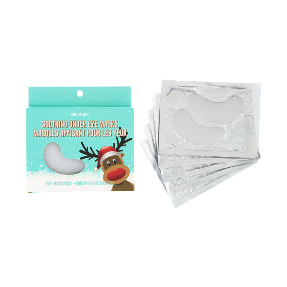 Skip The Spa Under Eye Masks, 5 pairs