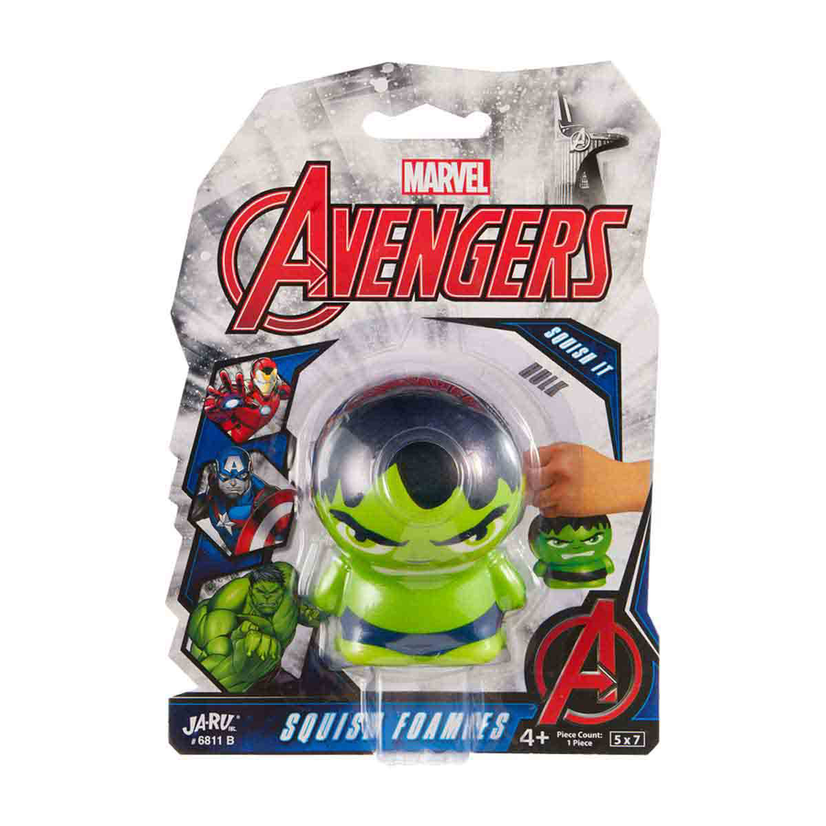 Ja-Ru Marvel Squish Foamies Toy