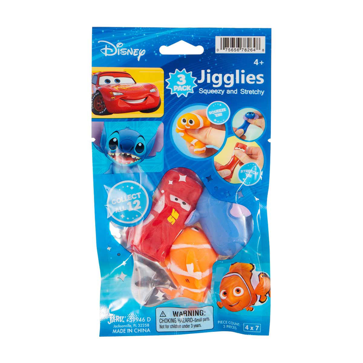 Disney Jigglies, 3 Pack