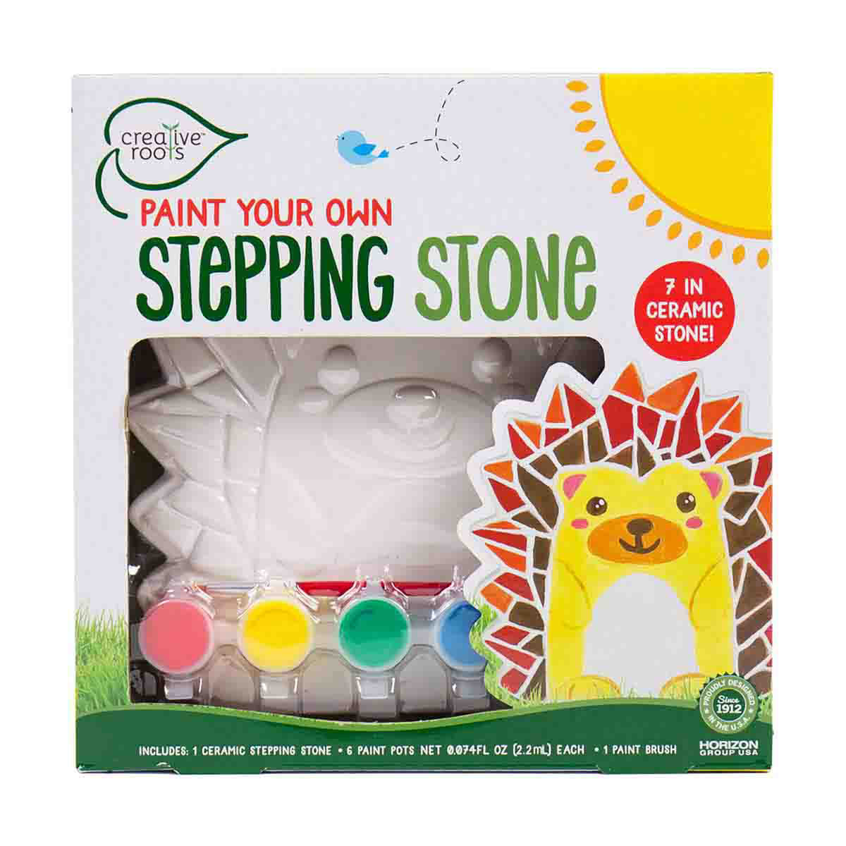 Creative Roots Paint Your Own Hedgehog Stepping Stone