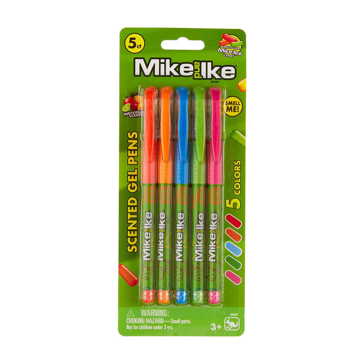 Mike and Ike Scented Gel Pens, 5 Count