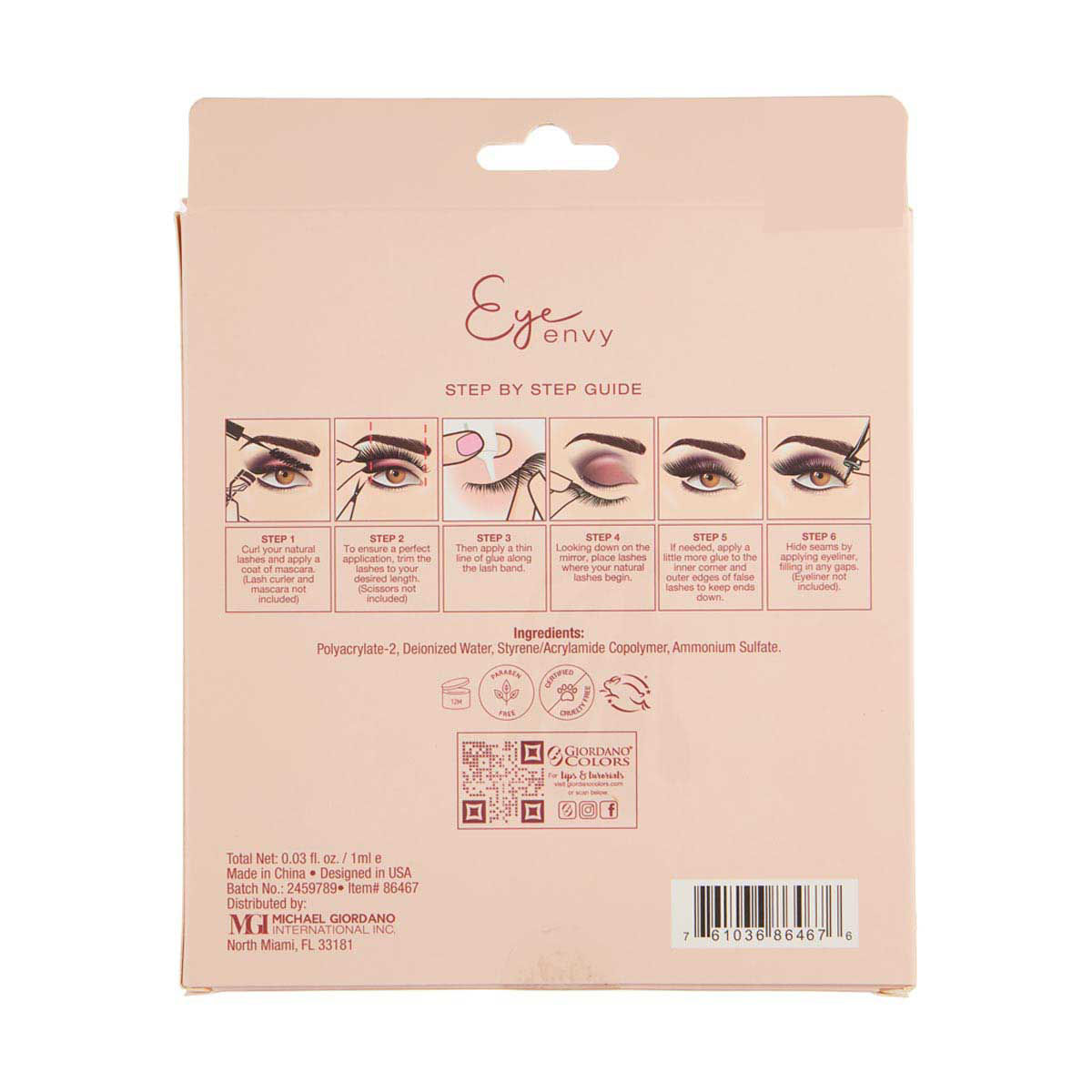 Giordano Colors Eye Envy Lash Collection