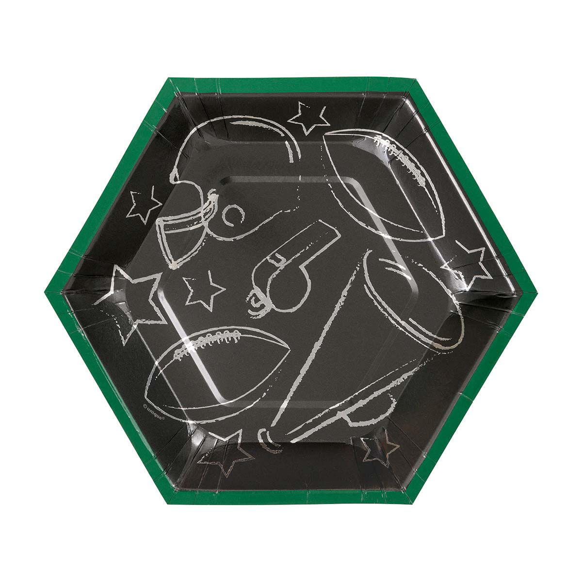 Kickoff Football Party Plates, 8 Count