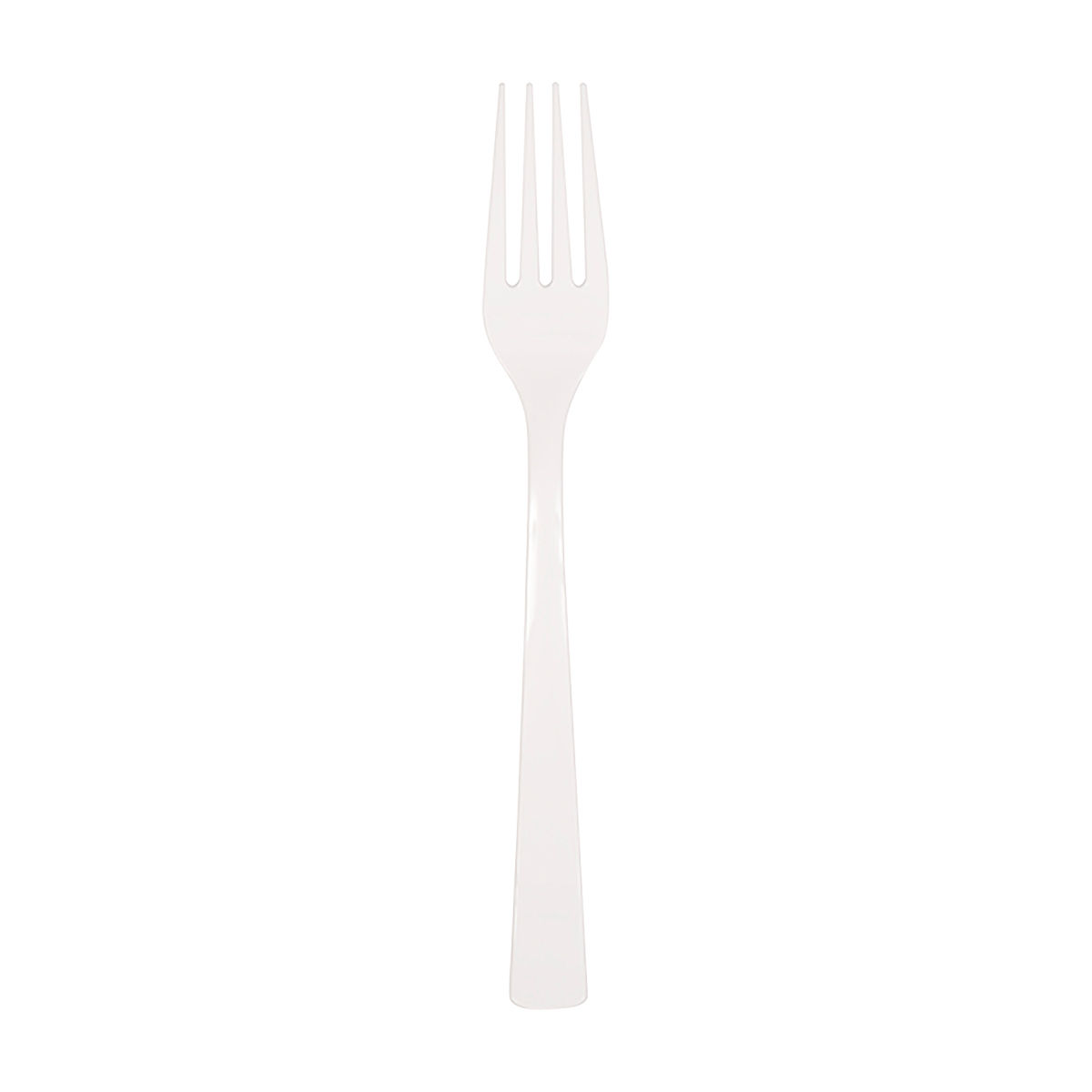 Unique Party Reusable Plastic Forks, 18 Count