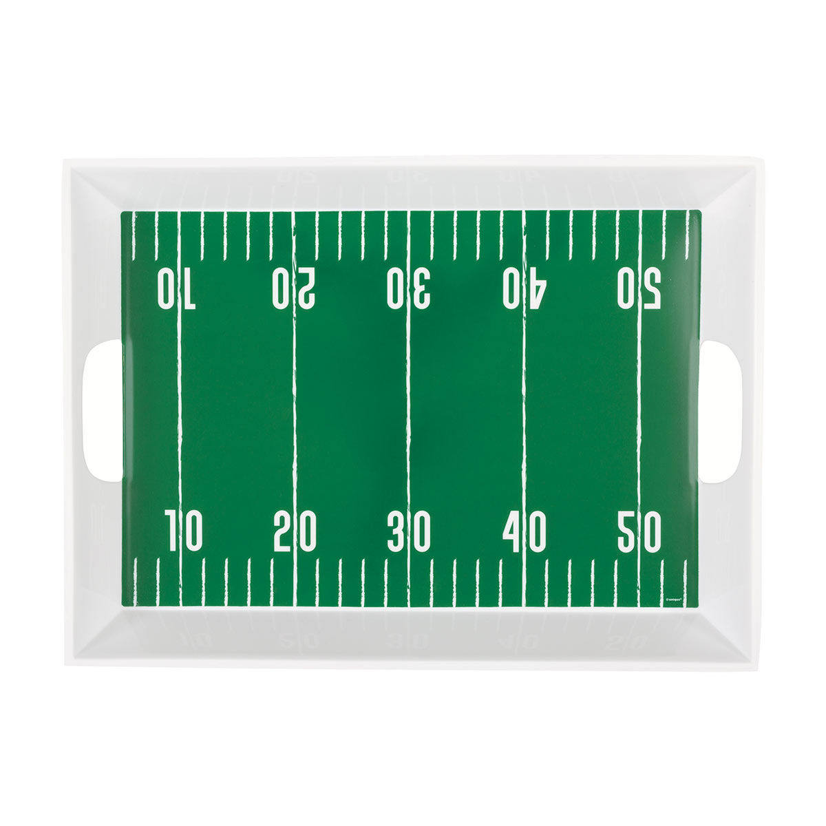 Kickoff Football Plastic Serving Tray