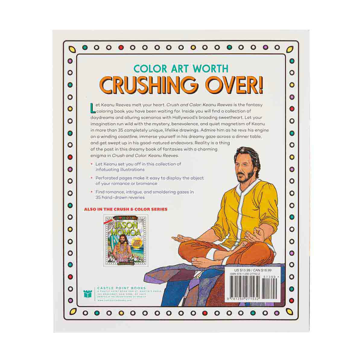 Crush + Color Keanu Reeves Colorful Fantasies with a Mysterious Hero