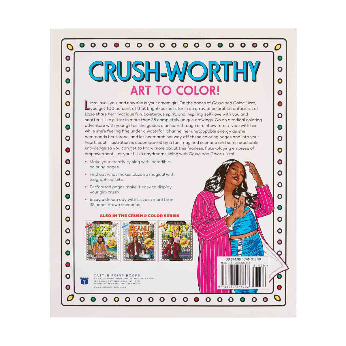 Crush + Color Lizzo Colorful Adventures with Your Best Girlfriend