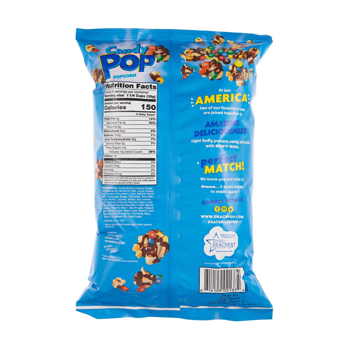 Live Love Pop! Gourmet Popcorn, M&M Minis