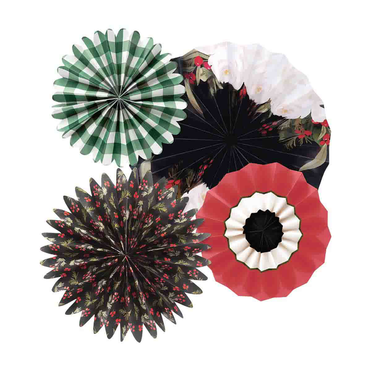 Ryder & Co Christmas Paper Fan Kit