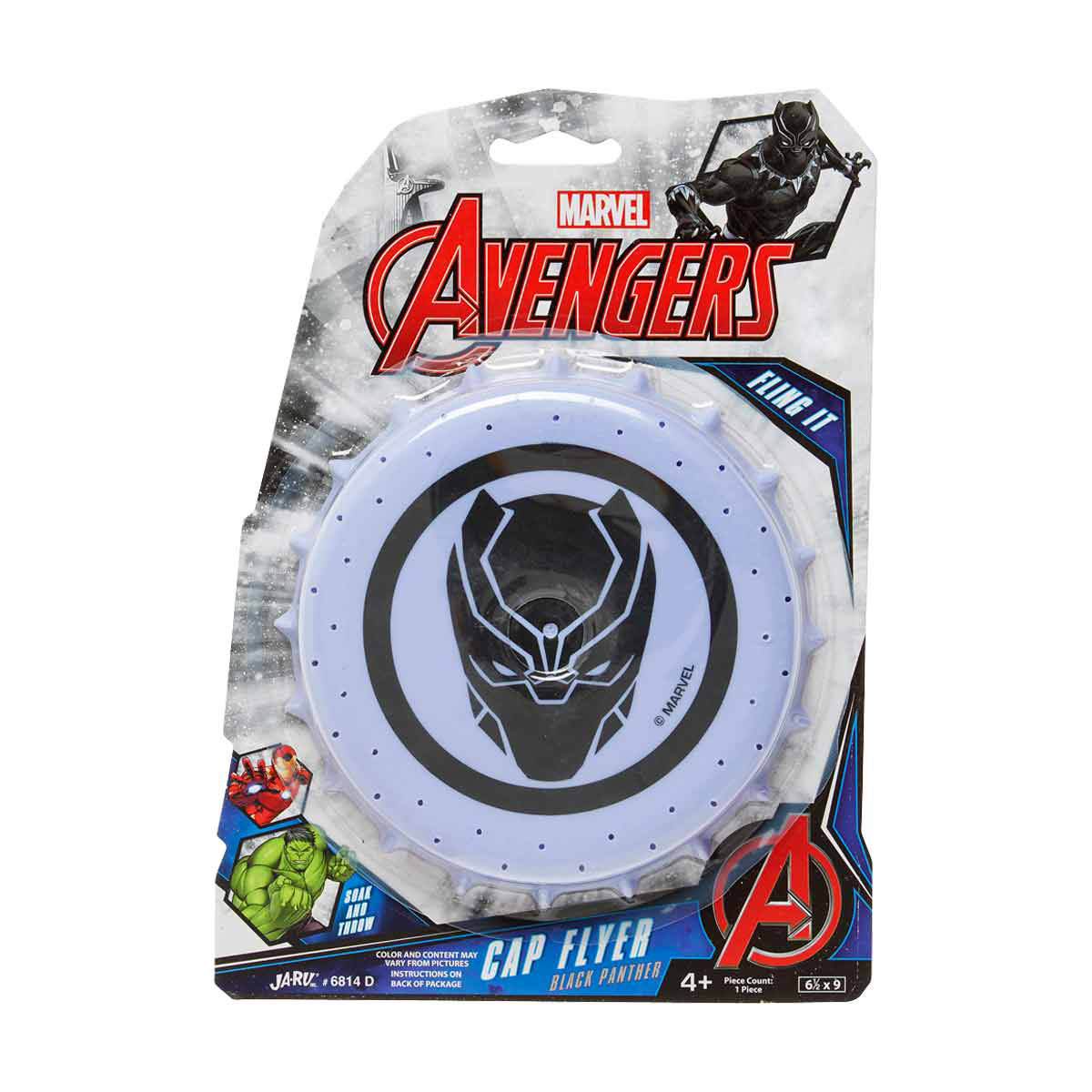 Ja-Ru Marvel Pool Splash Disc Cap Flyer, Assorted
