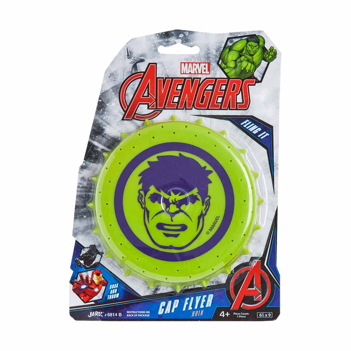 Ja-Ru Marvel Pool Splash Disc Cap Flyer, Assorted
