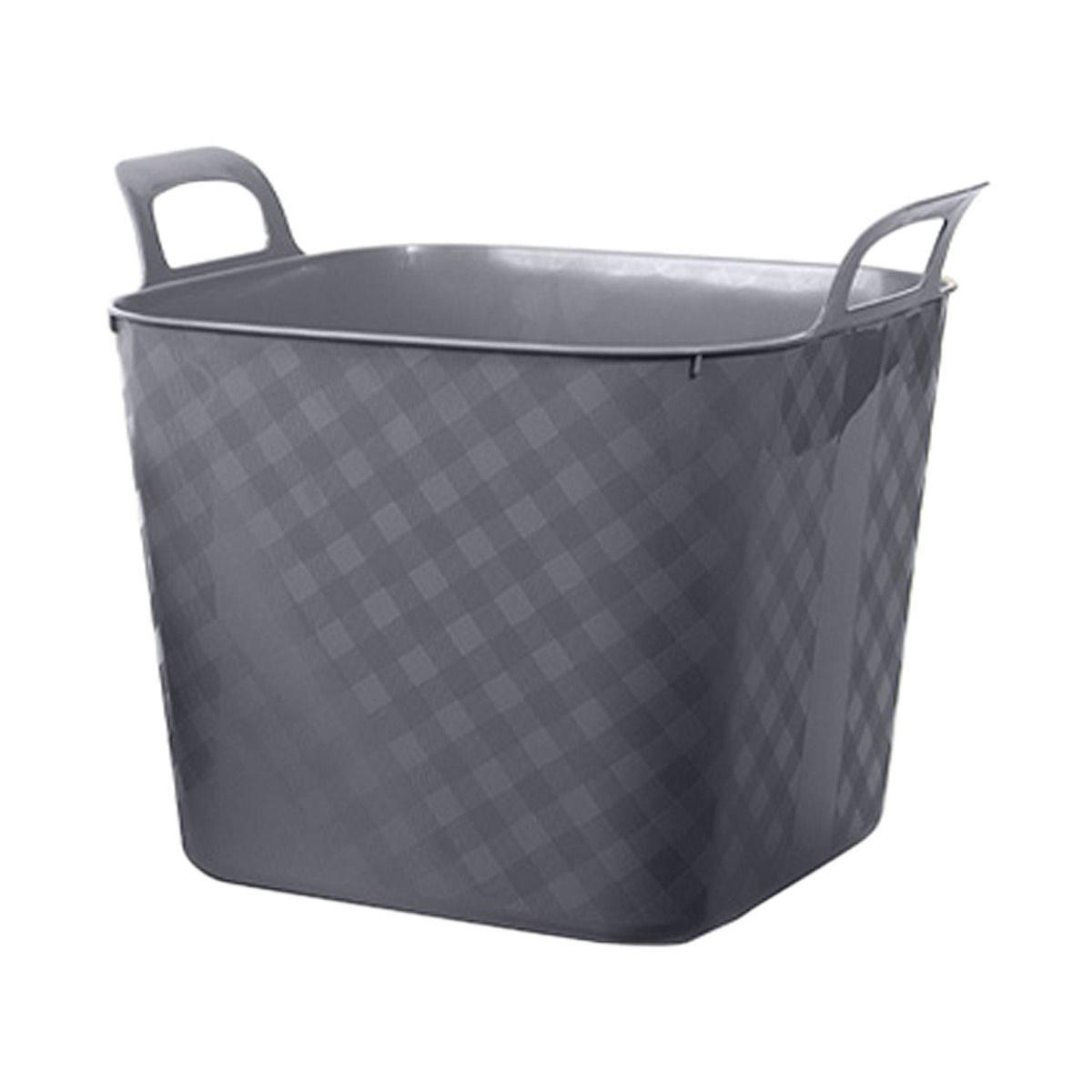 Paragon Square Plastic Tub with Handles, Large