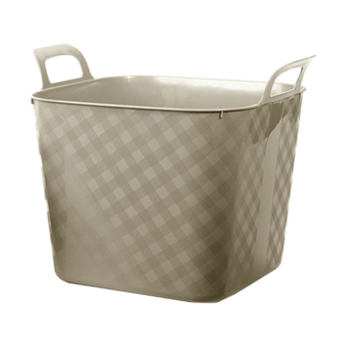 Paragon Square Plastic Tub with Handles, Large