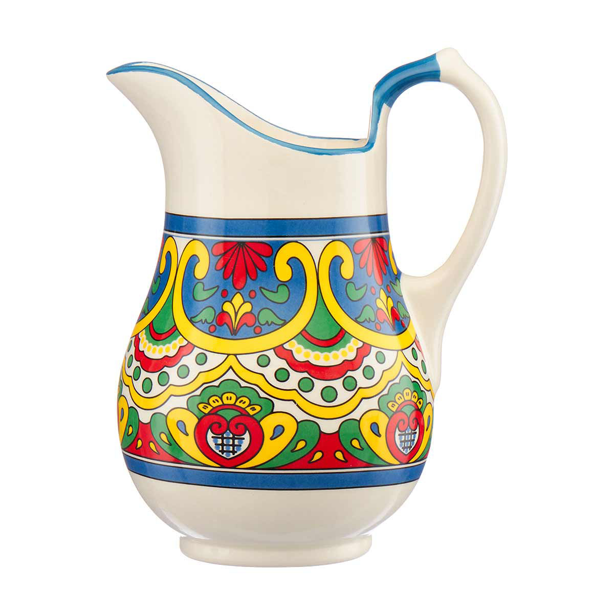 Ceramic Pitcher, Peru-inspired design