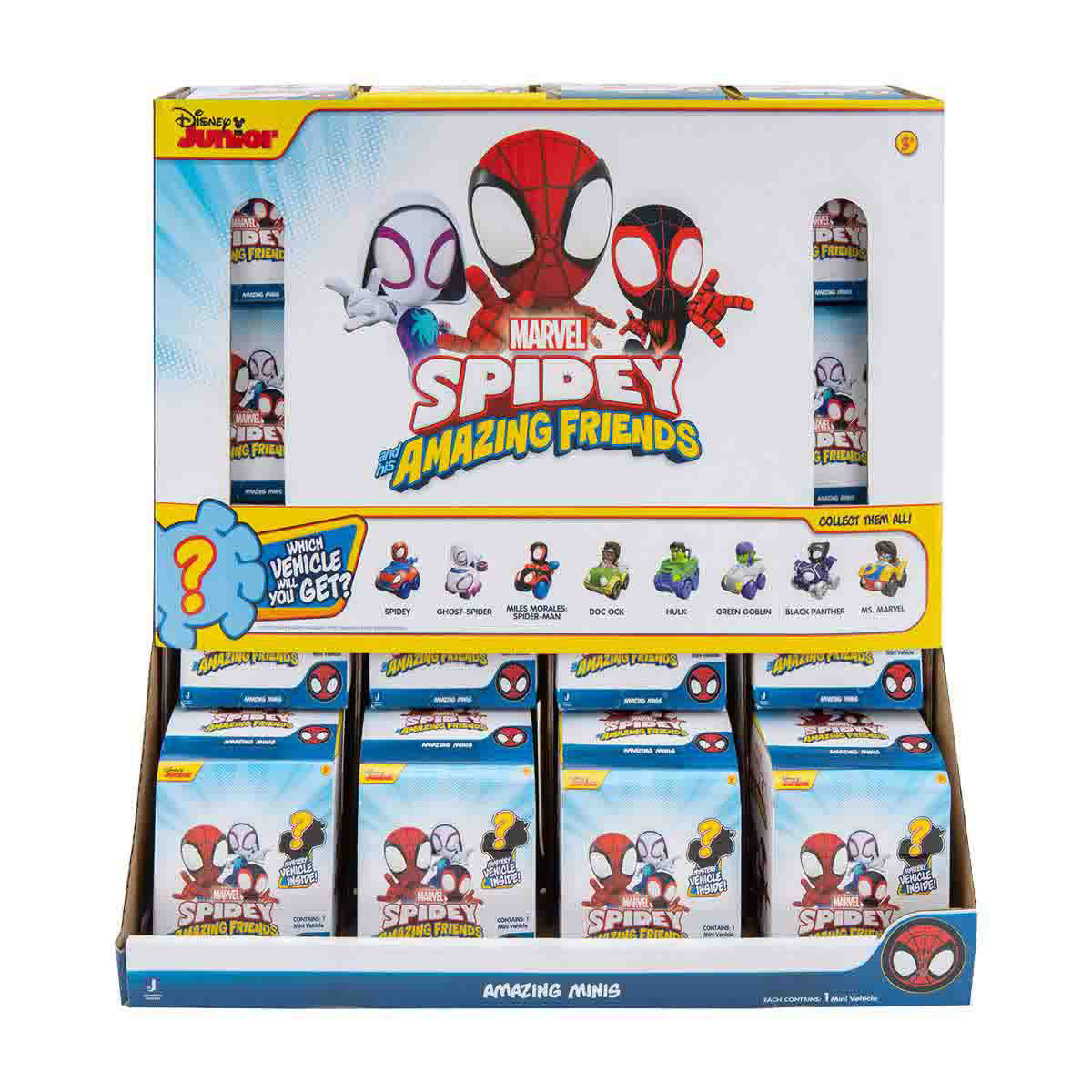 Spidey and His Amazing Friends Mini Vehicles