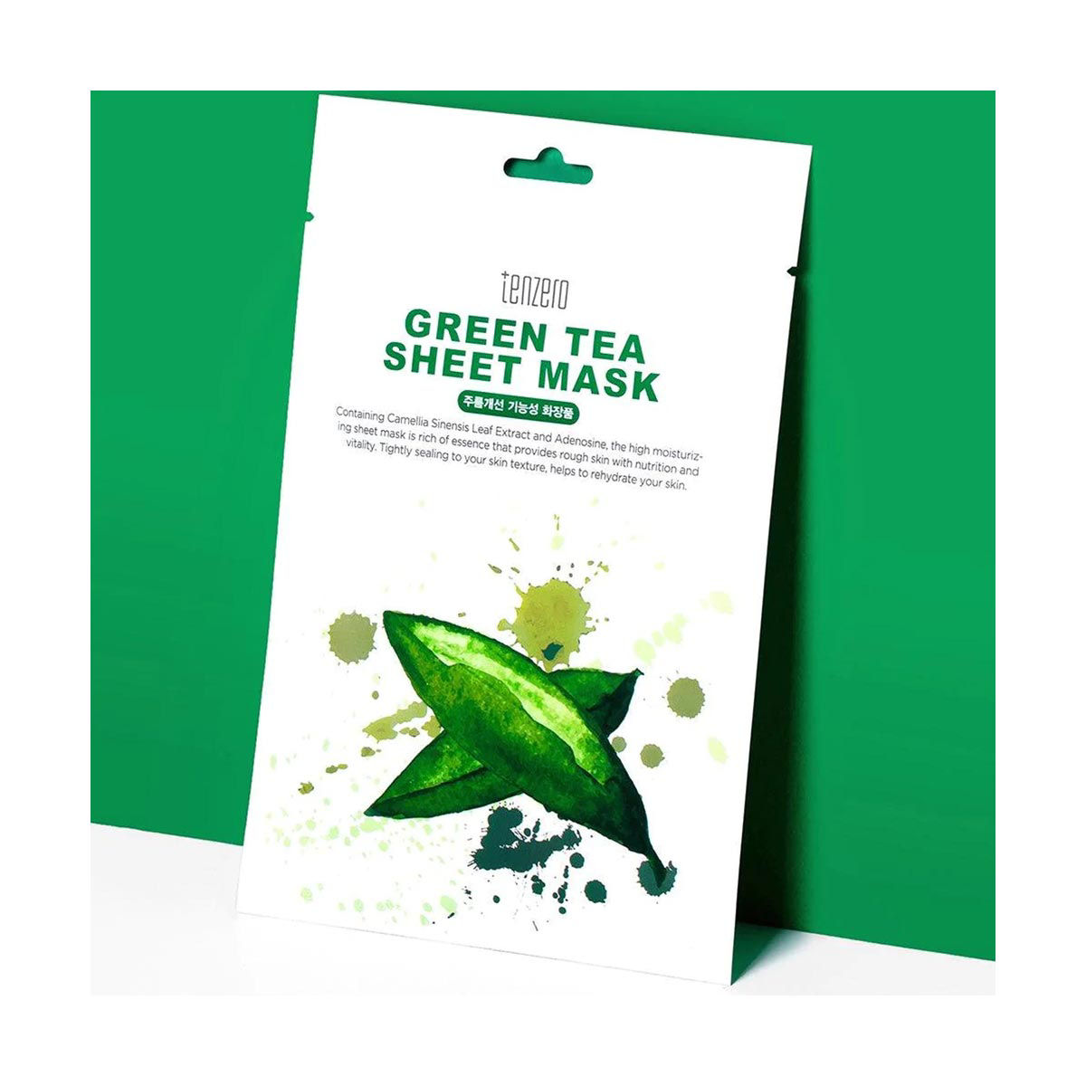 Tenzero Green Tea Sheet Mask