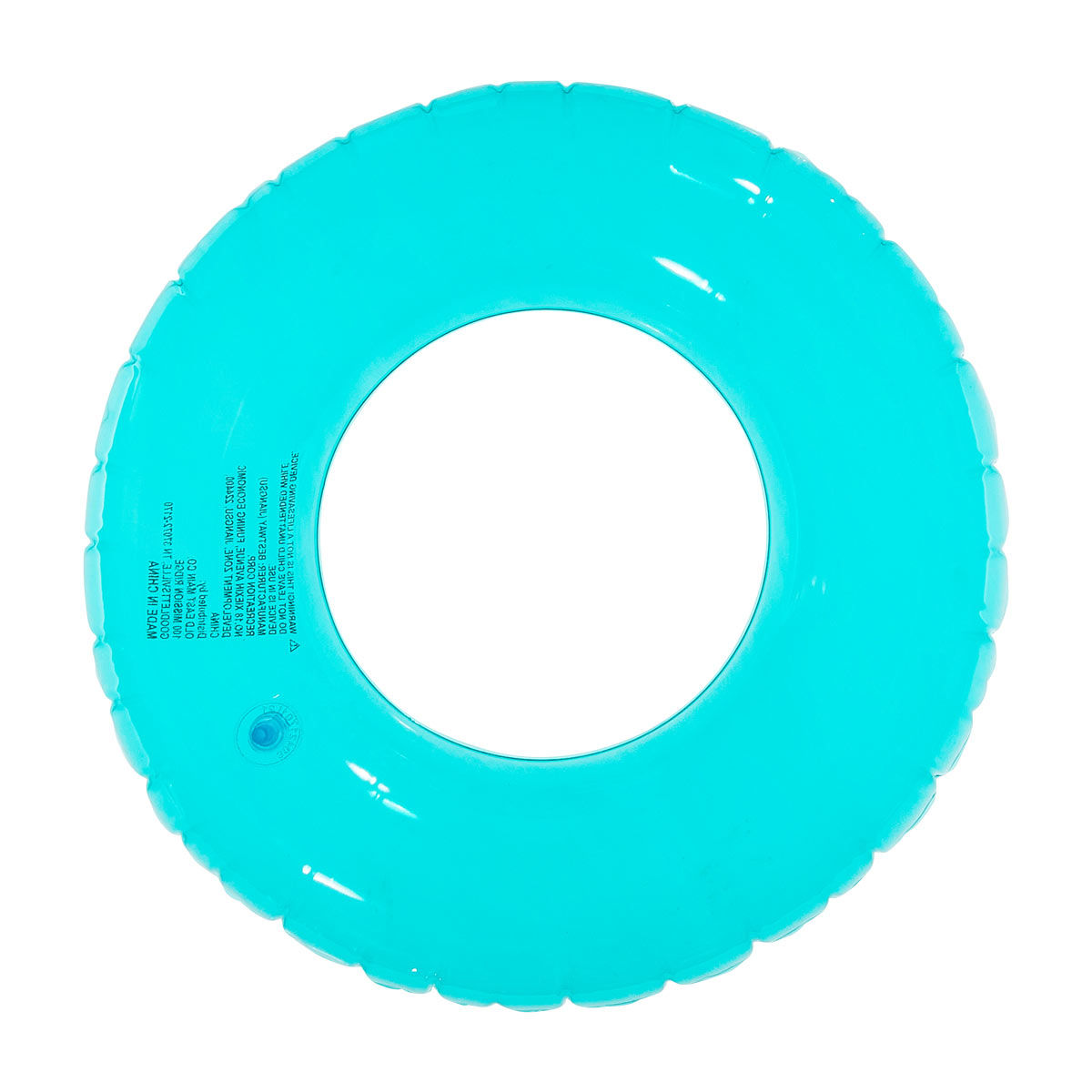 H2OGO! Transparent Swim Ring, 20 in