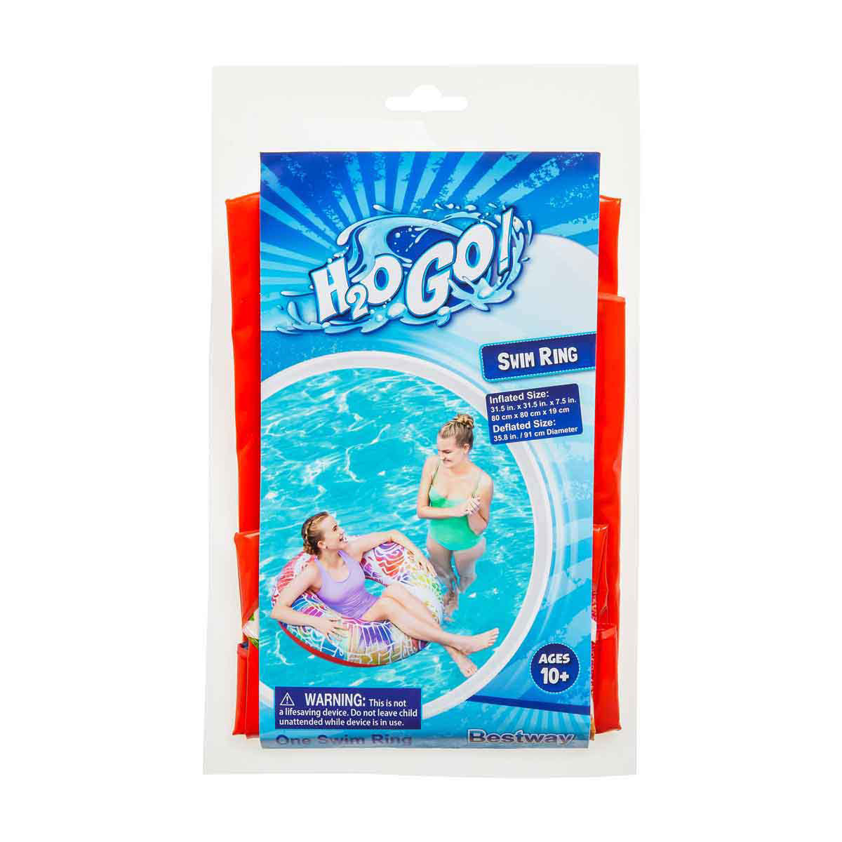 H2OGO! Swim Ring, 36 in