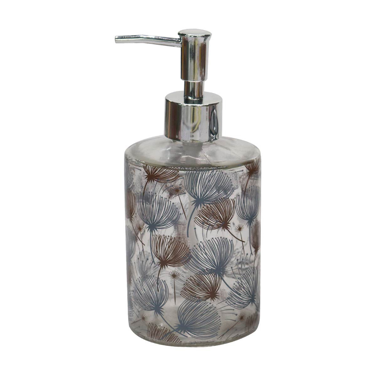 Flower Glass Soap Pump Dispenser