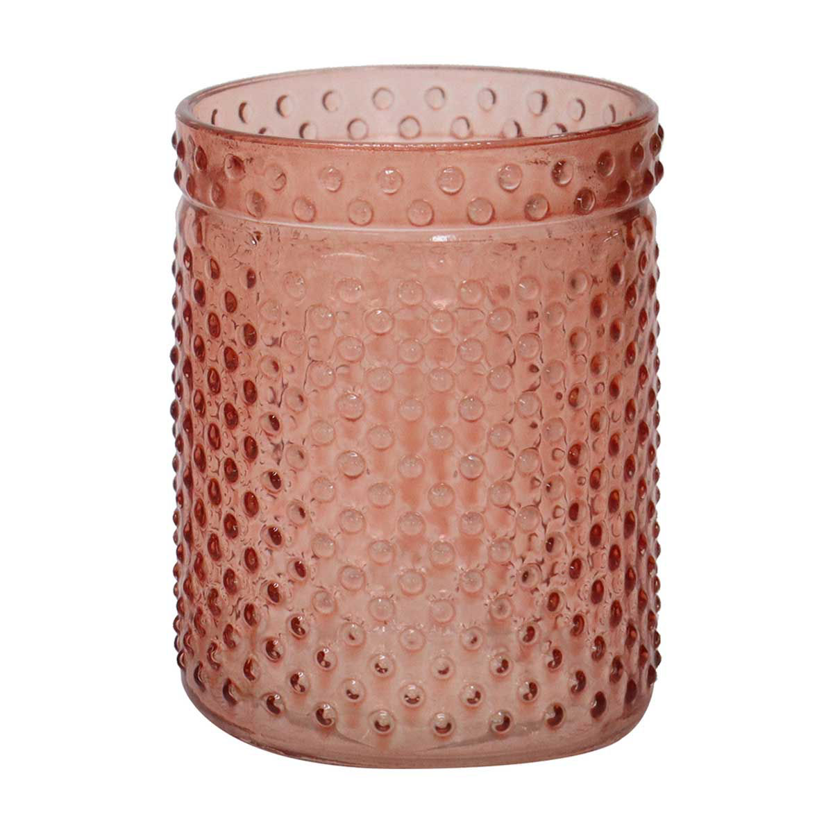 Dotted Glass Tumbler, Pink