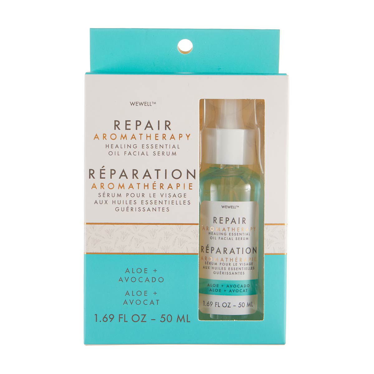 WeWell Repair Aromatherapy Aloe + Avocado Facial Serum, 1.69 fl. oz.