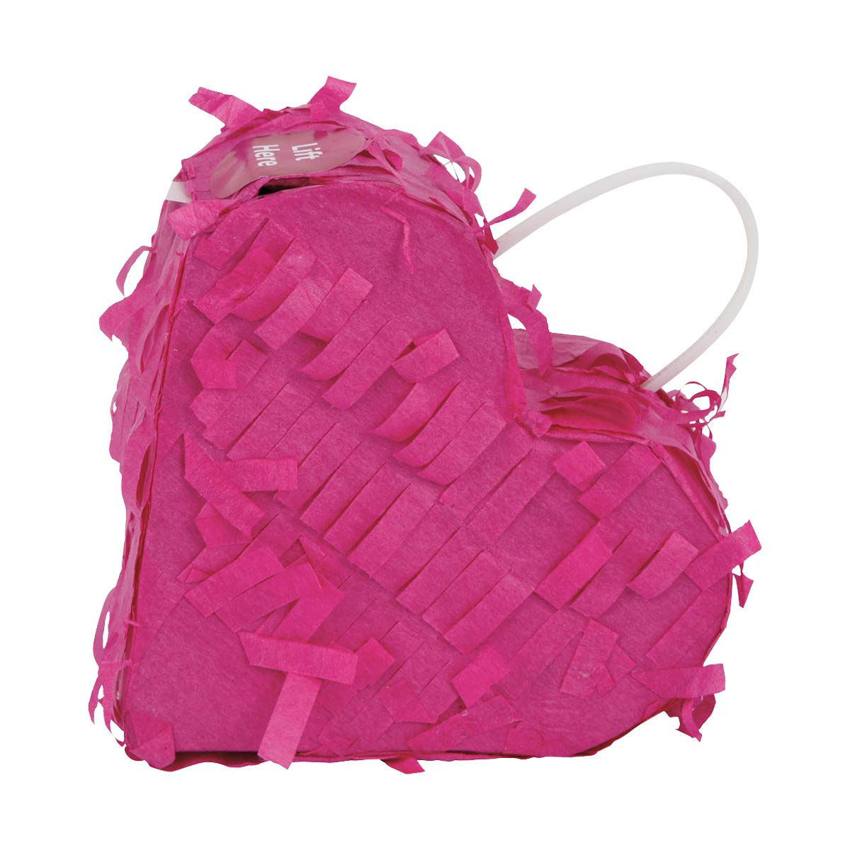 Unique Party Mini Heart Pinatas, 3 Count