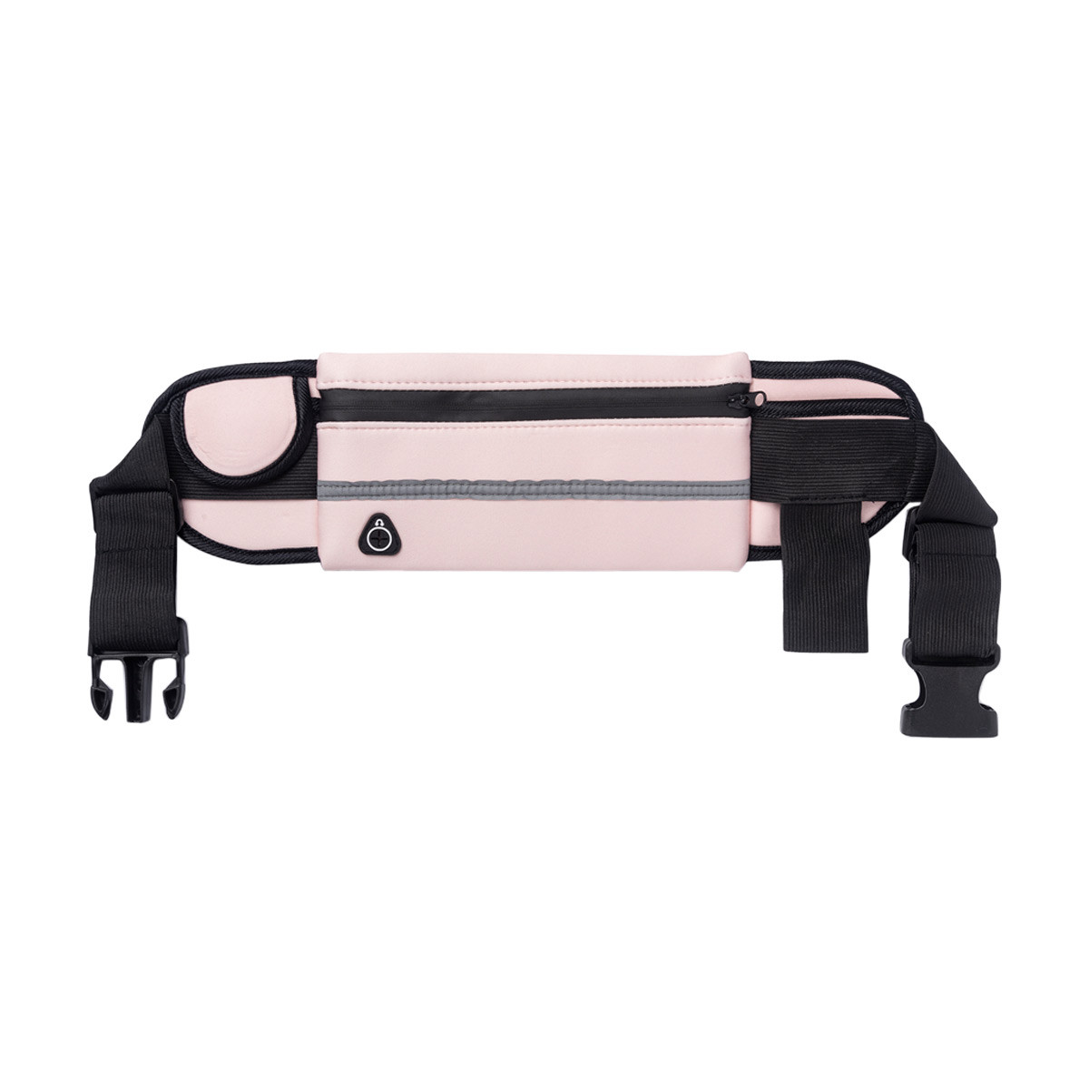 Running Waist Belt Bag, Pink