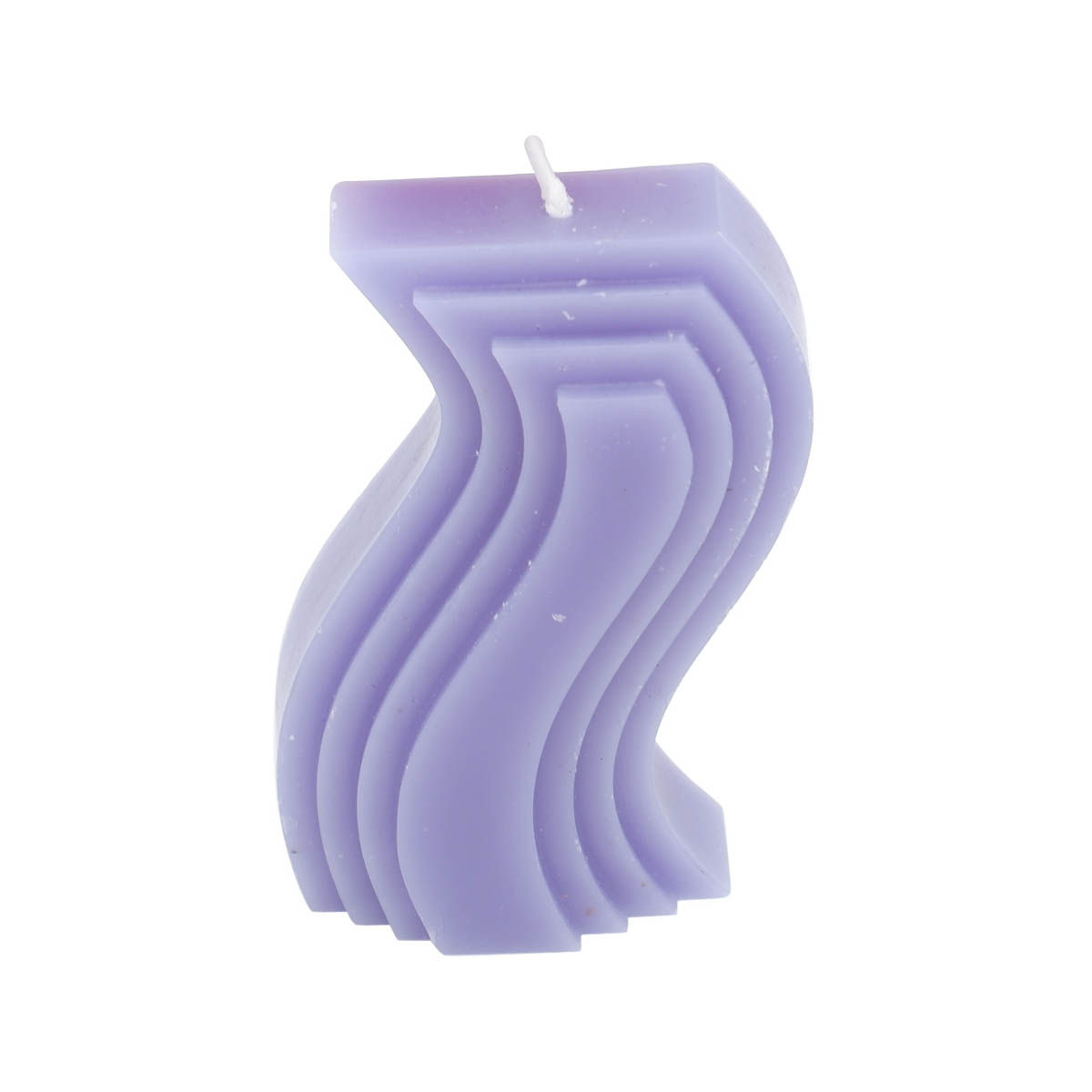 Wavy Candle, Blue