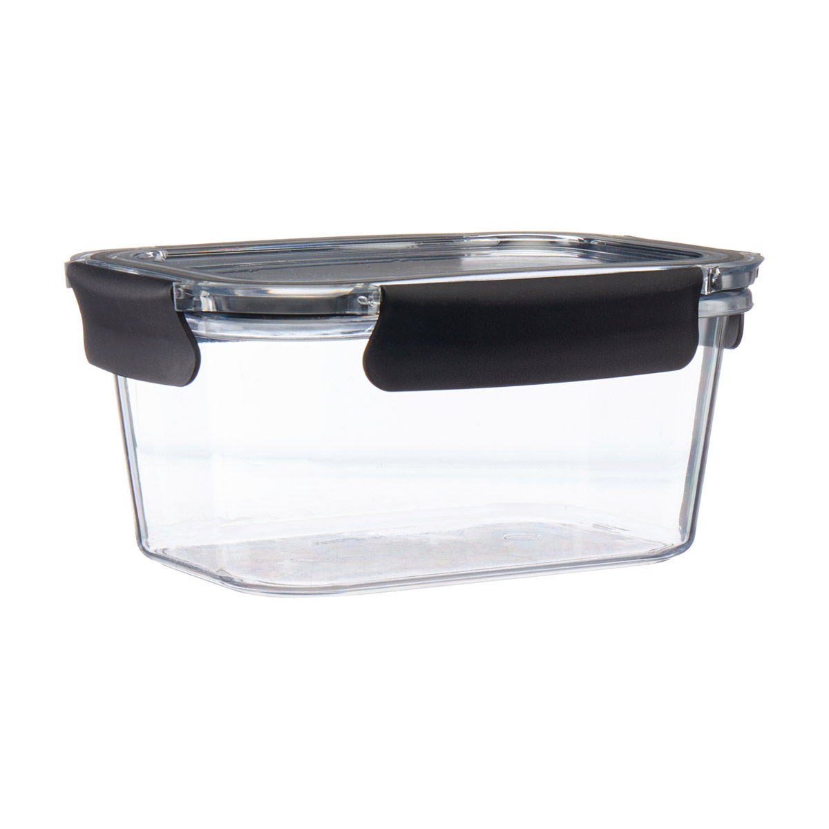 Airtight Food Storage Container, 42 oz, Black
