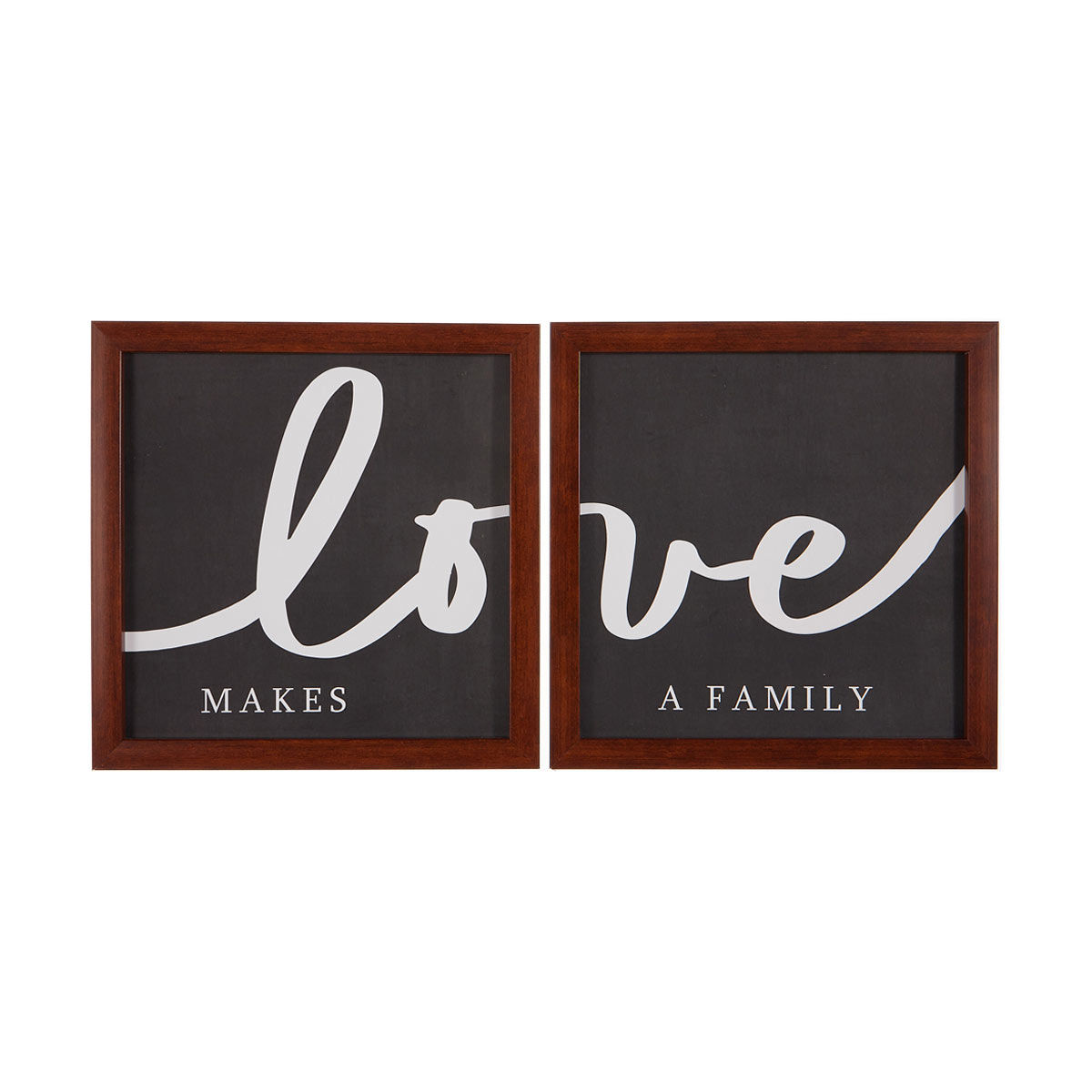 Assorted Sentiment Wall Art, 2 ct