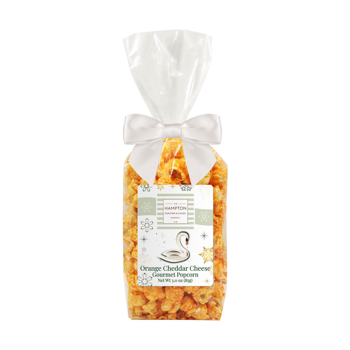 The Hampton Popcorn & Candy Company Holiday Pop Gourmet Popcorn, Orange ...