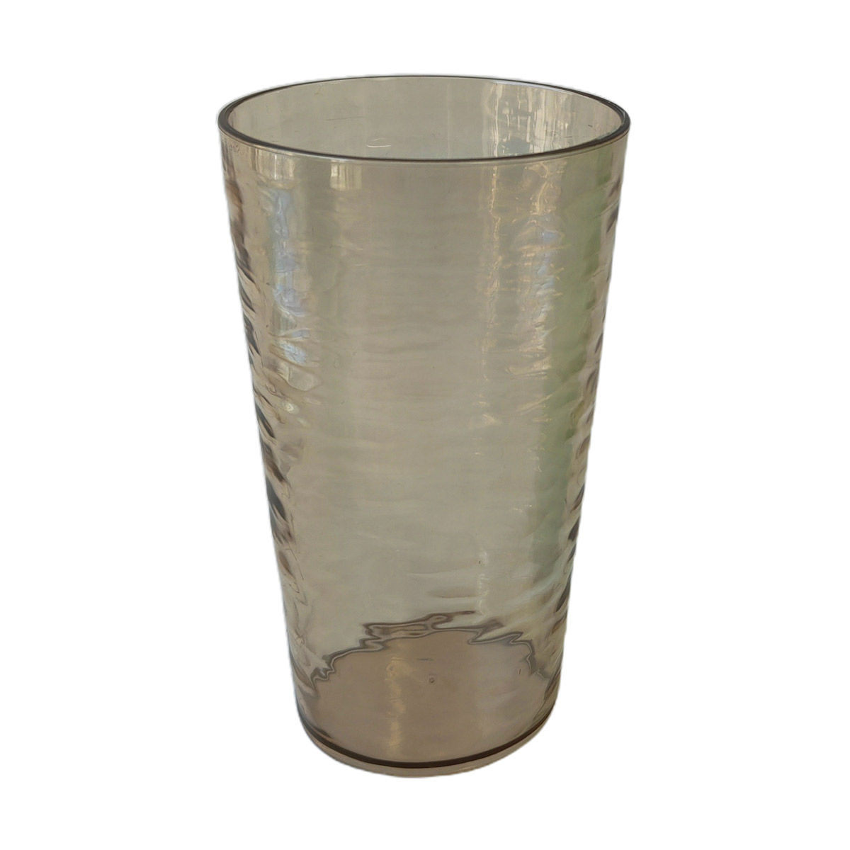 Debossed Plastic Tall Tumbler, 19 oz