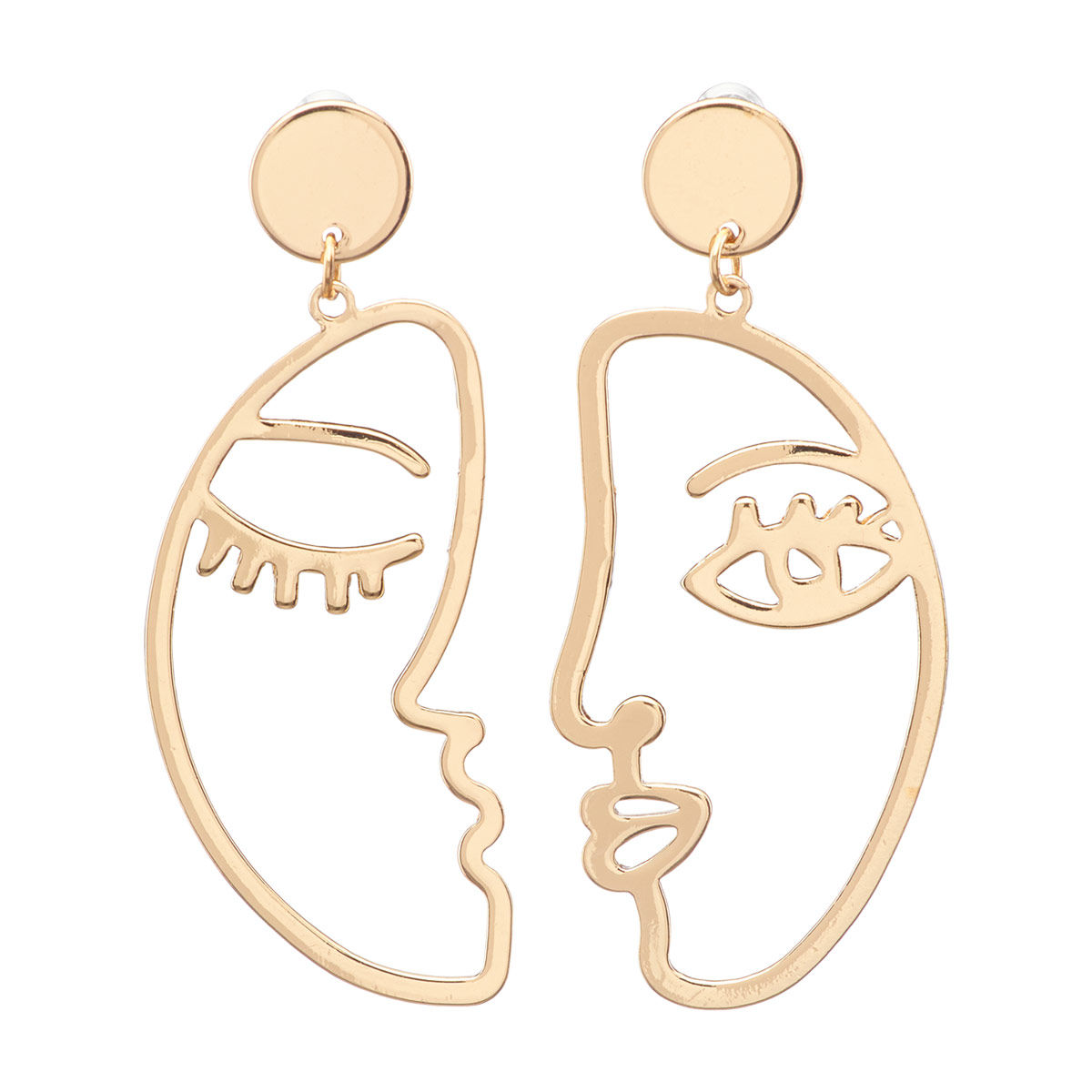 Artsy Face Earrings