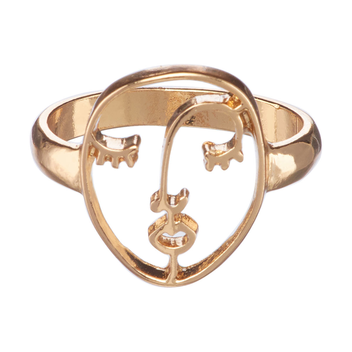 Artsy Face Ring