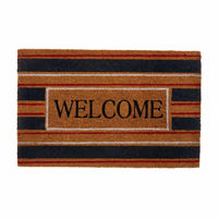 'Welcome to our Home' Coir Welcome Mat