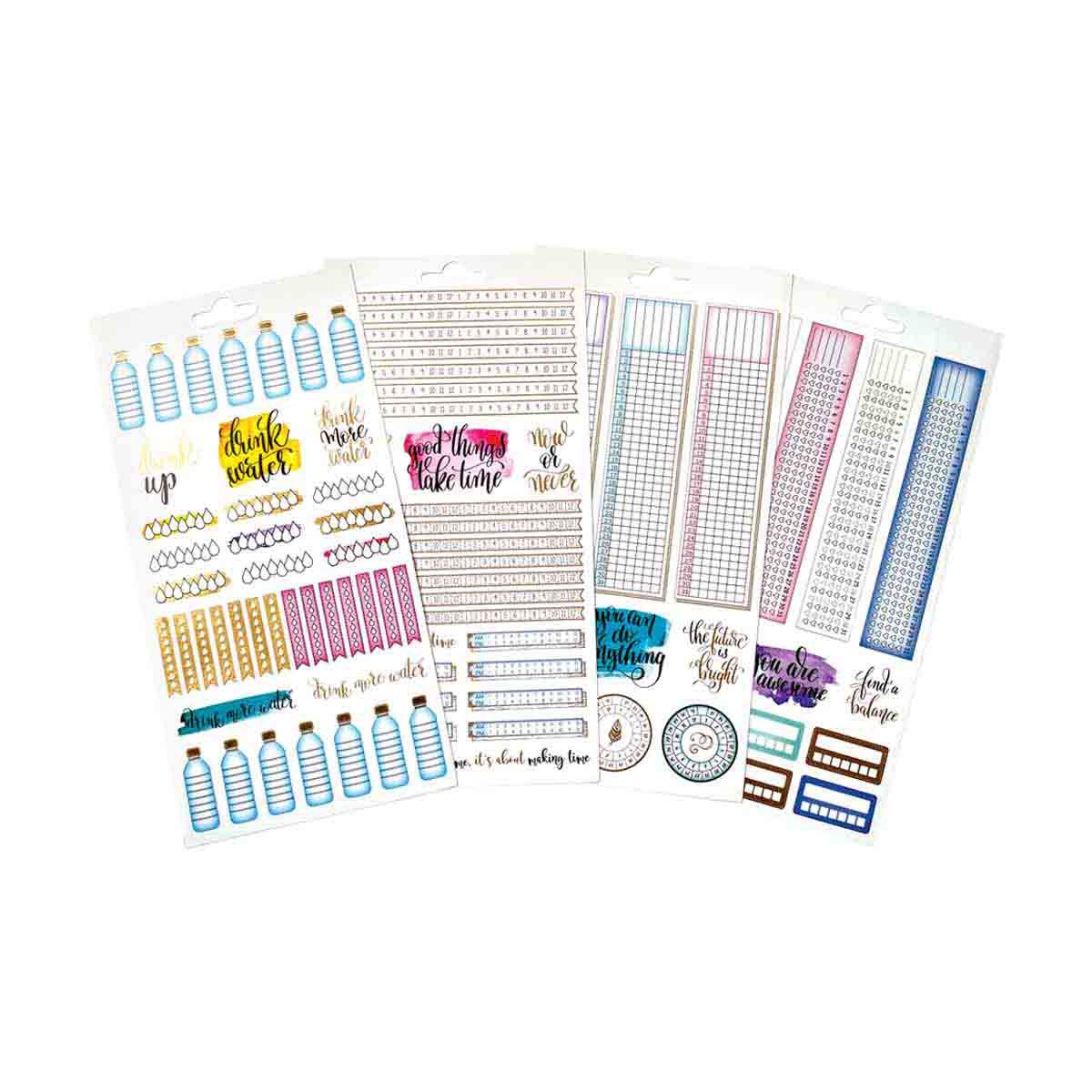 Life Organized Hydration Tracking Stickers, 90 Pieces