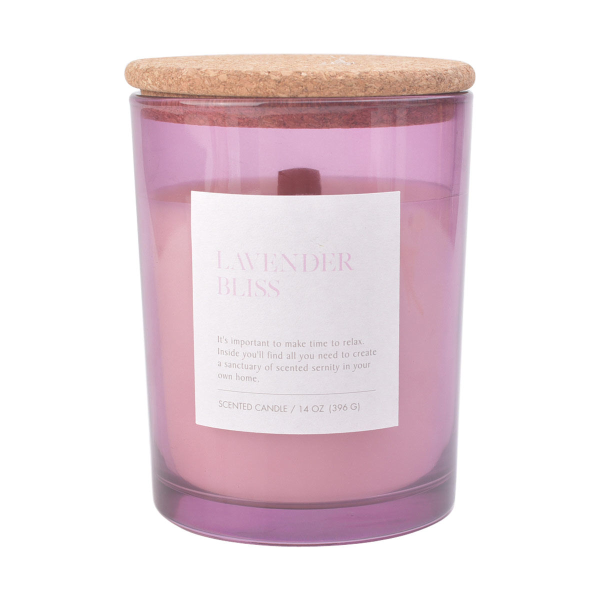 Scented candle, Lavender Bliss