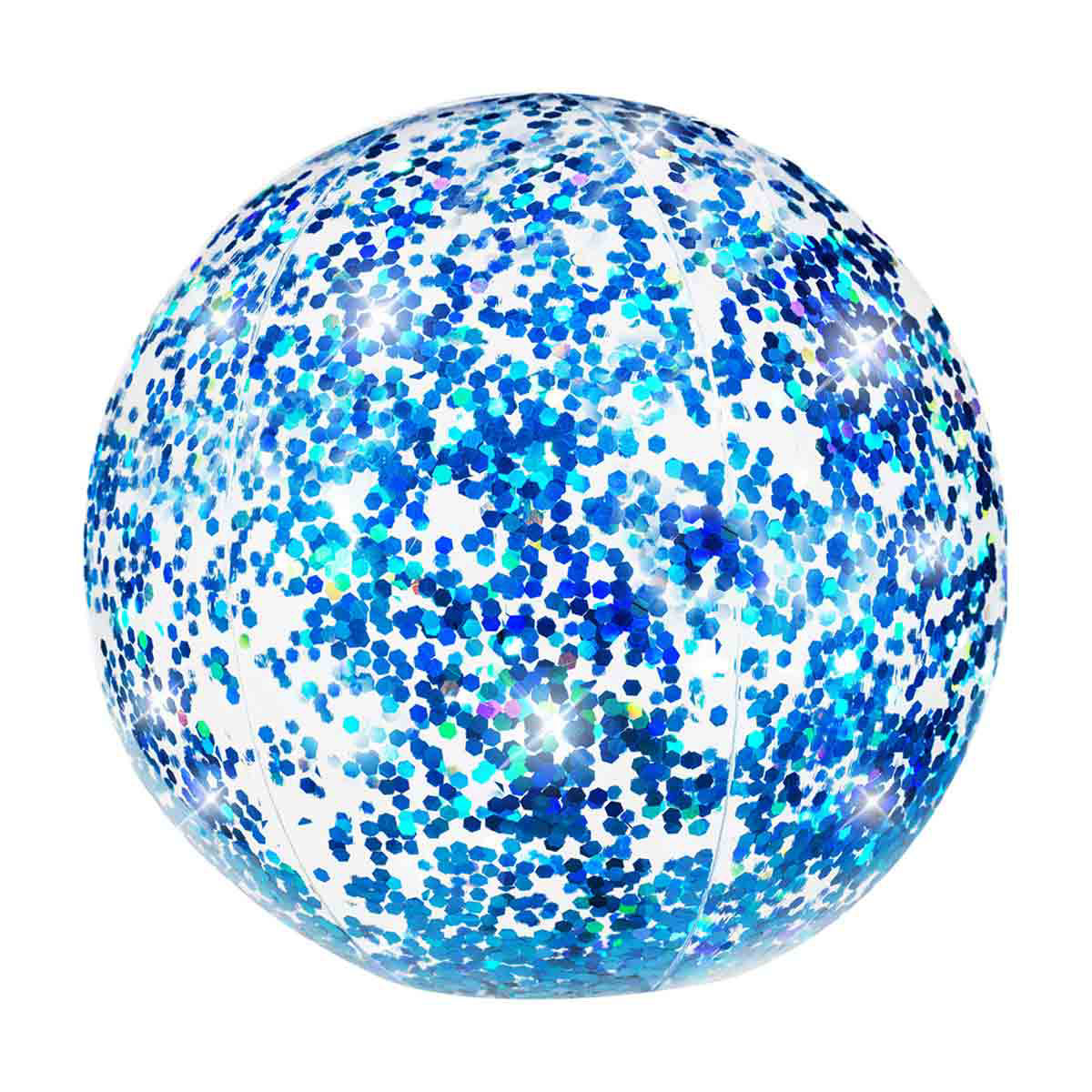 Glitterfied Glitter Beach Ball, Assorted