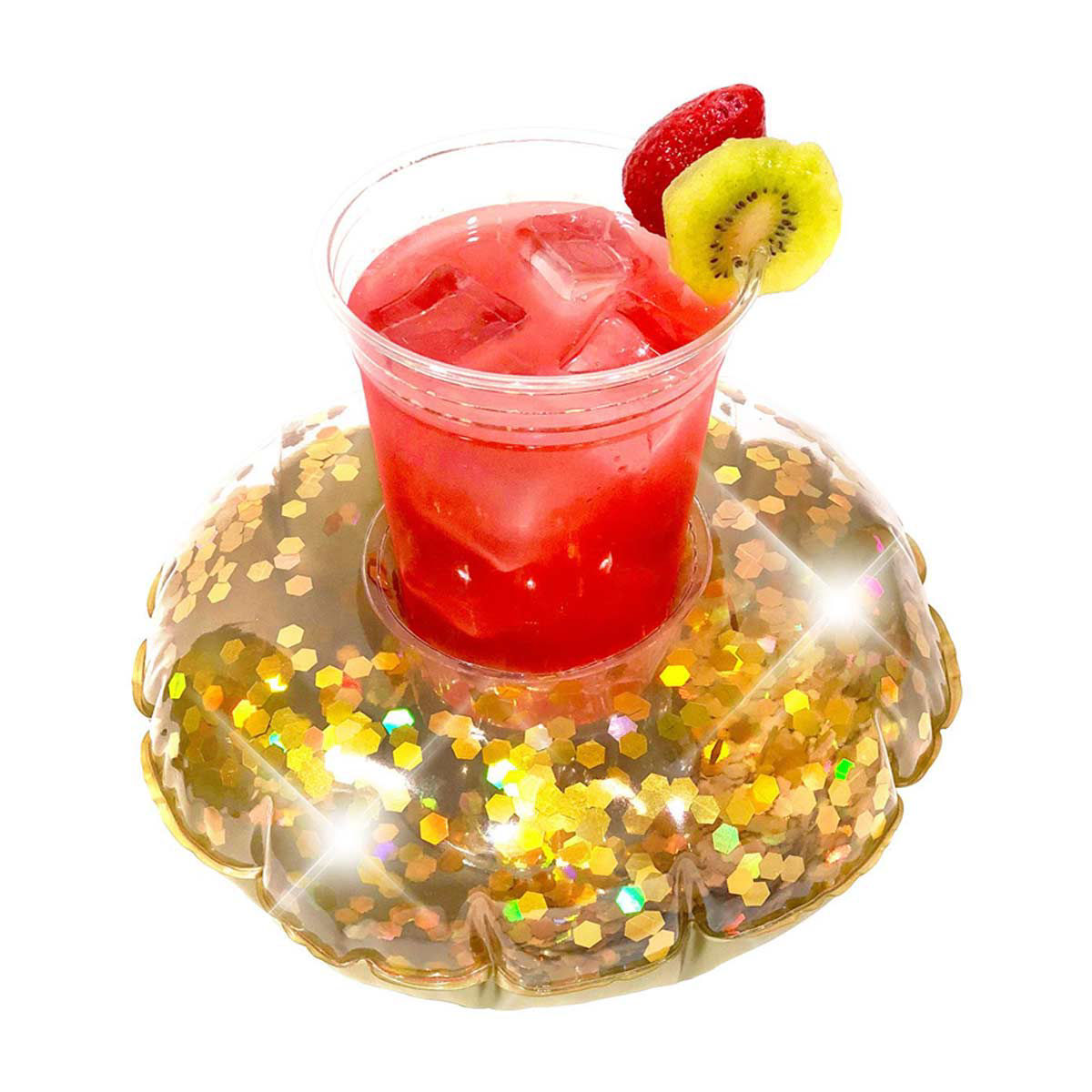 PoolCandy Glitter Drink Float, 2 Pack