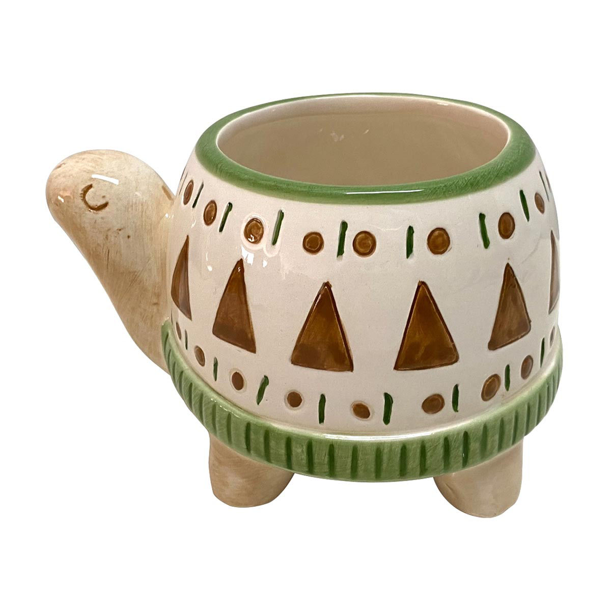 Turtle Ceramic Planter