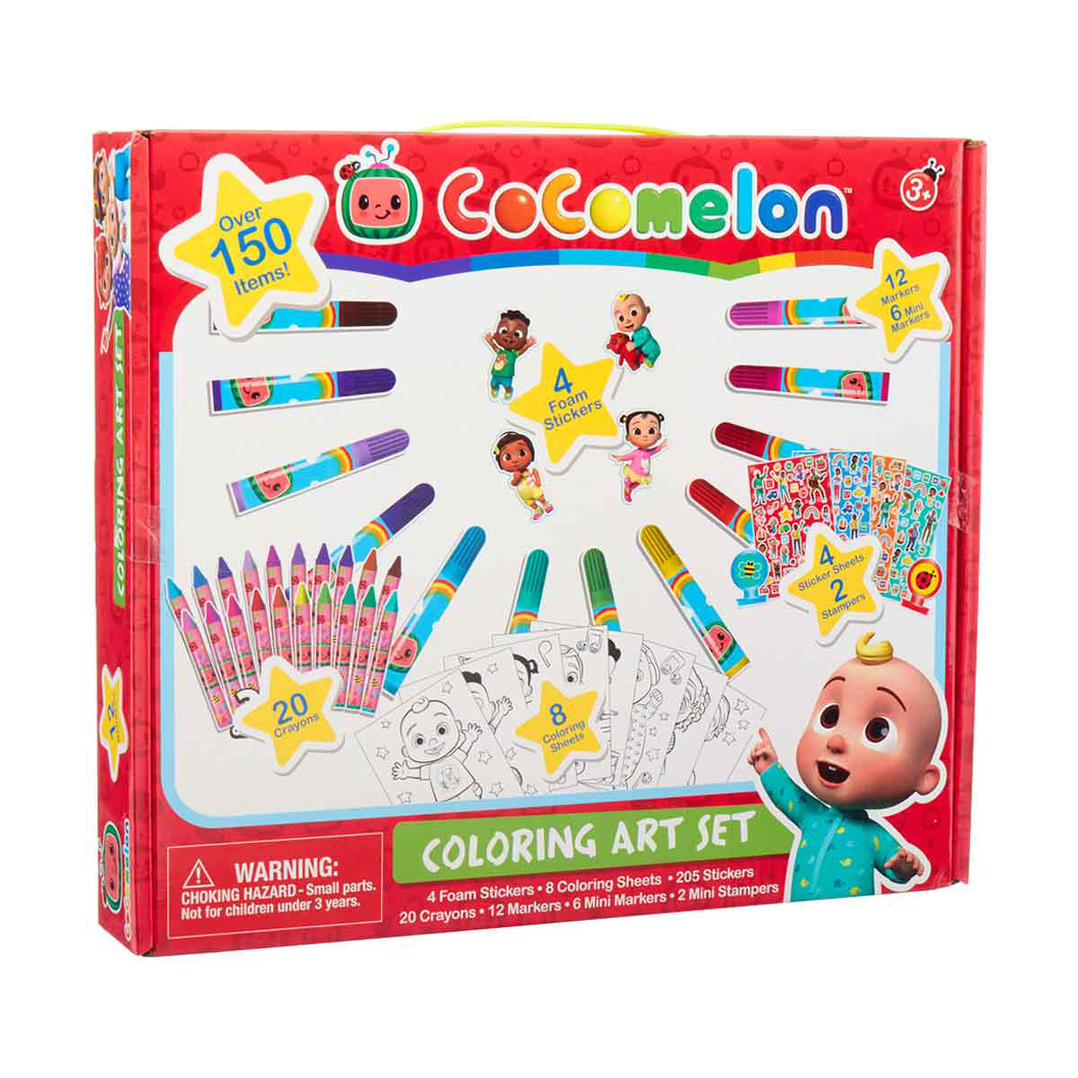 Cocomelon Coloring Art Set