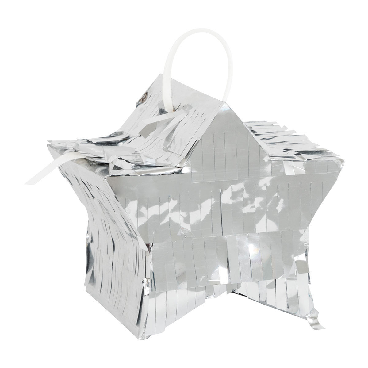 Assorted Foil Fringe Mini Pinata Favor Decorations, 3 in, 3 ct